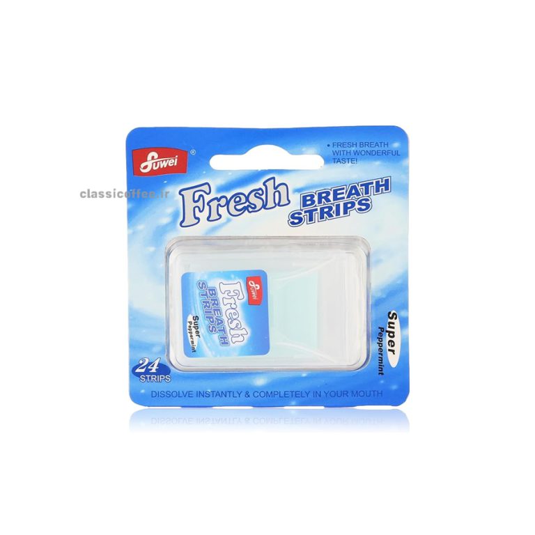 خوشبو کننده دهان ورقه‌ای Fresh Breath Strips - کافی کلاسیک