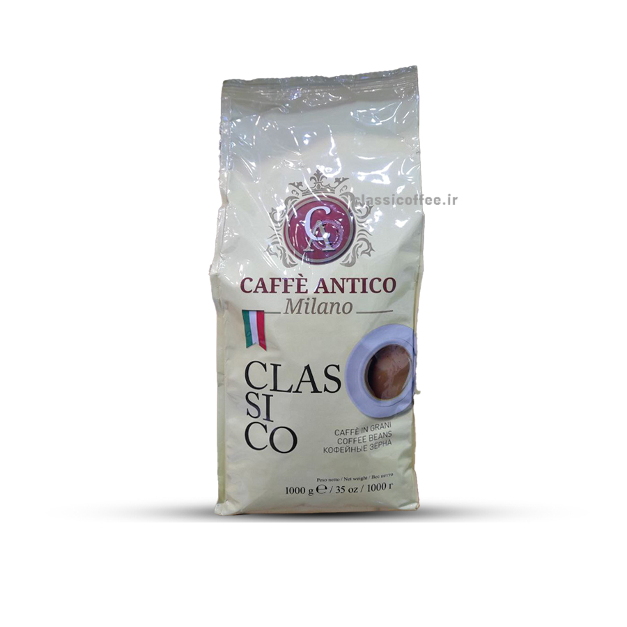 قهوه ایتالیایی کلاسیک فول روبوستا 1 کیلویی Caffe Antico Classic - کافی ...