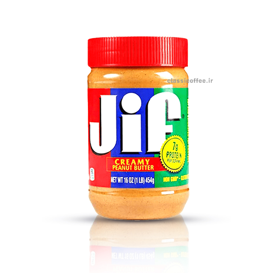 کره بادام زمینی جیف Jif Creamy - کافی کلاسیک